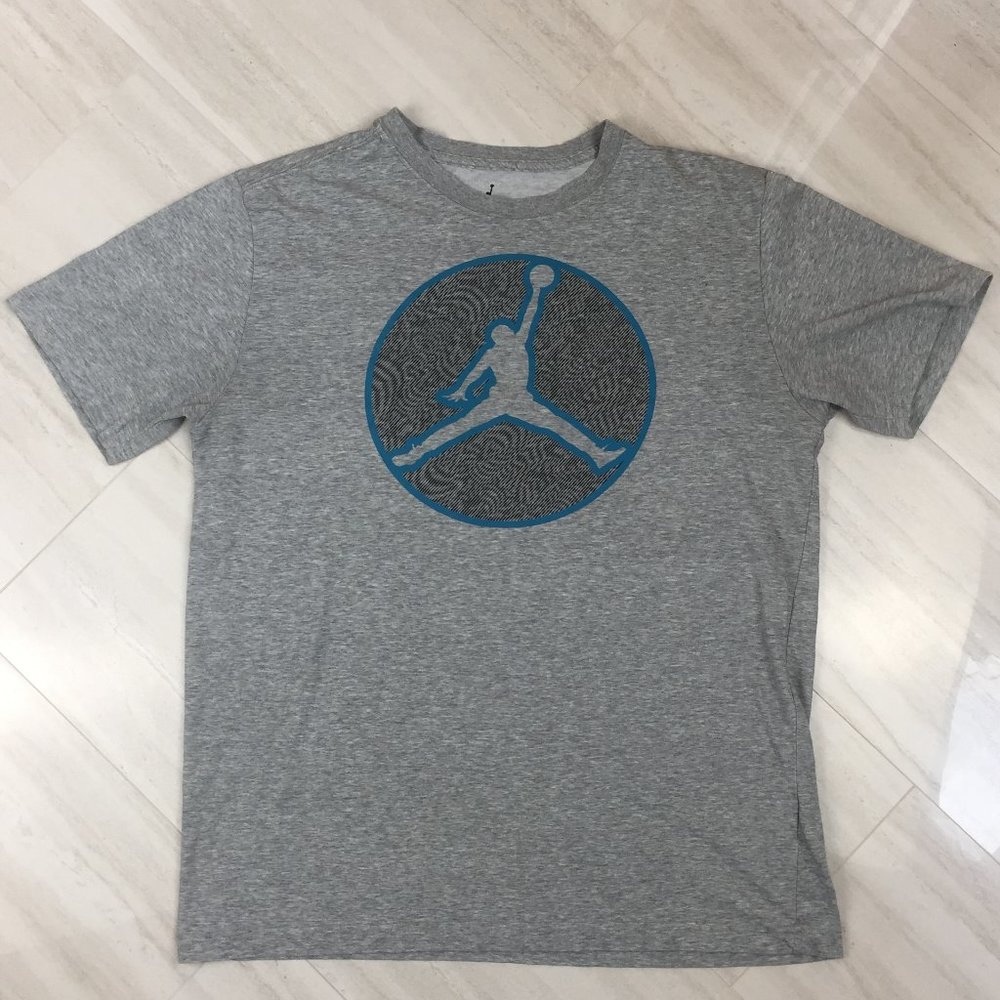 Jordan Large Jumpman Logo Short Sleeve Tee - Gem